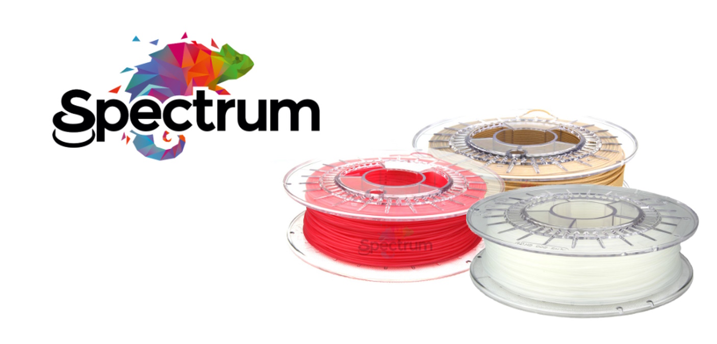 Nowe filamenty Spectrum FIlaments - nylon, WOOD, zmieniający kolor pod ...