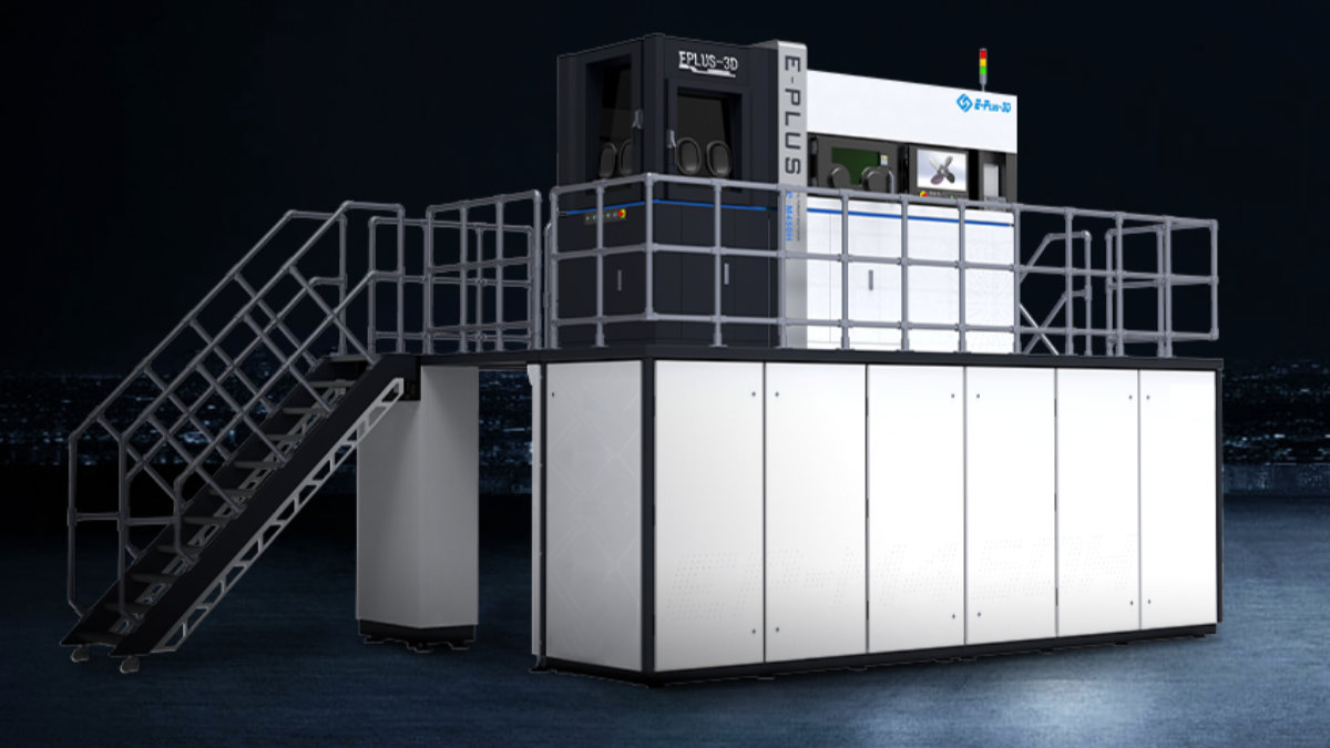 Eplus3D prezentuje wielkoformatową drukarkę 3D do metalu z możliwością ...