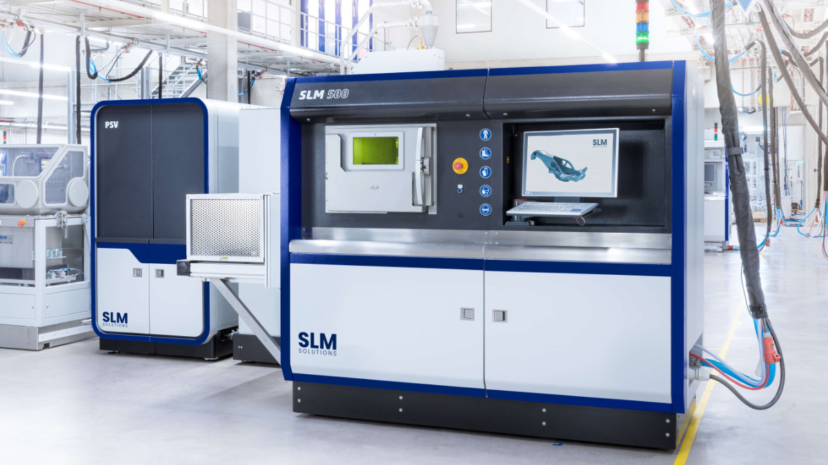 SLM Solutions sprzedaje dwie kolejne drukarki 3D do metalu dużemu ...